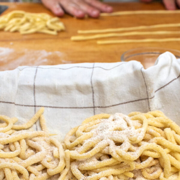 Pici Pasta Recipe - Thick Handmade Noodles from Tuscany!