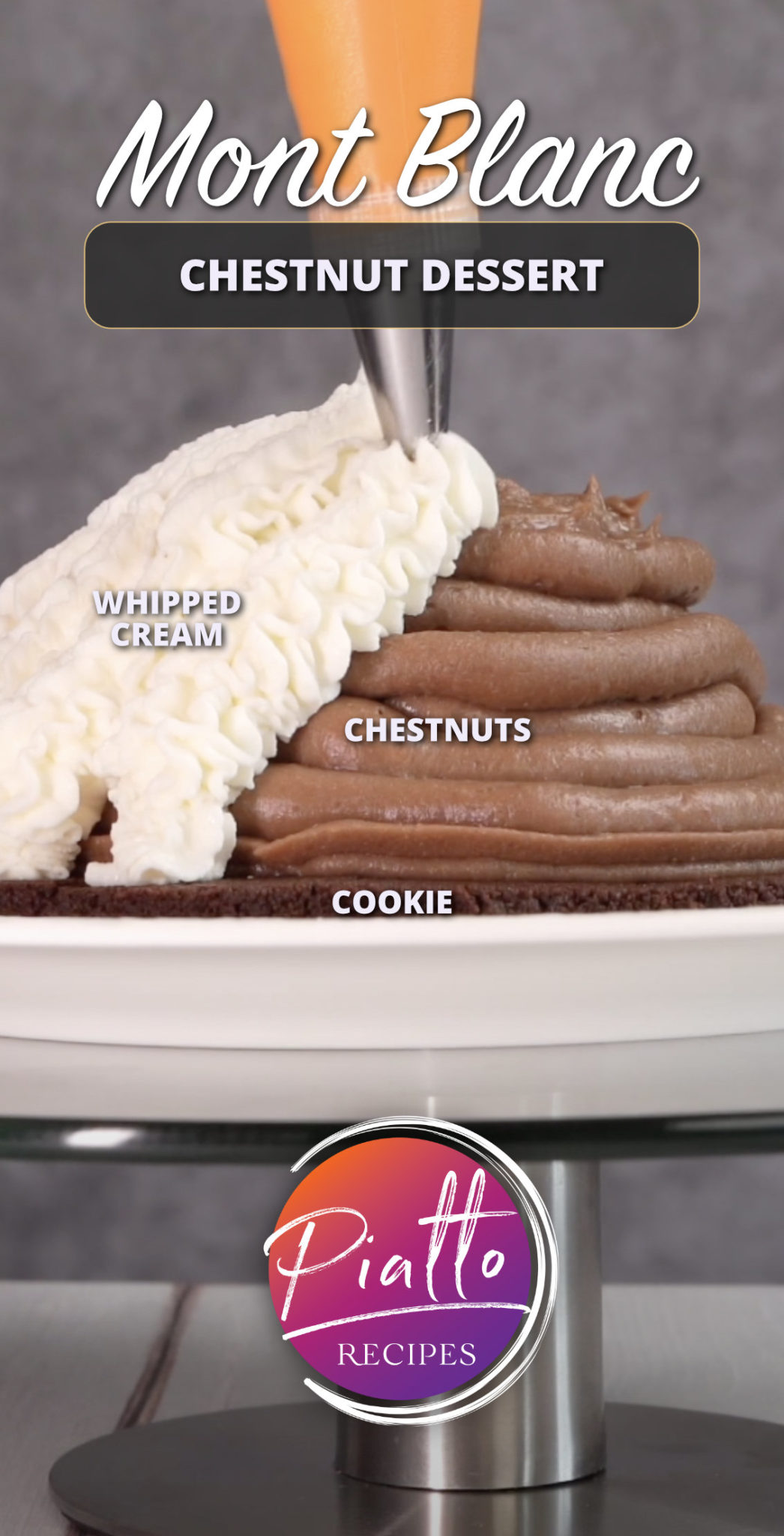 Easy Mont Blanc Dessert Recipe with Chestnuts